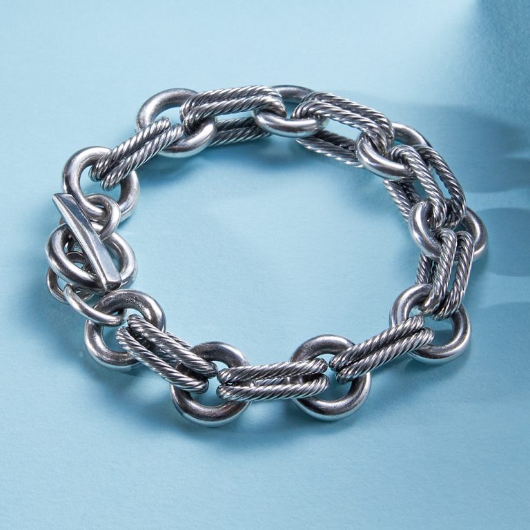 Rope and plain link bracelet Made to order, please enquire – Hand Made ...